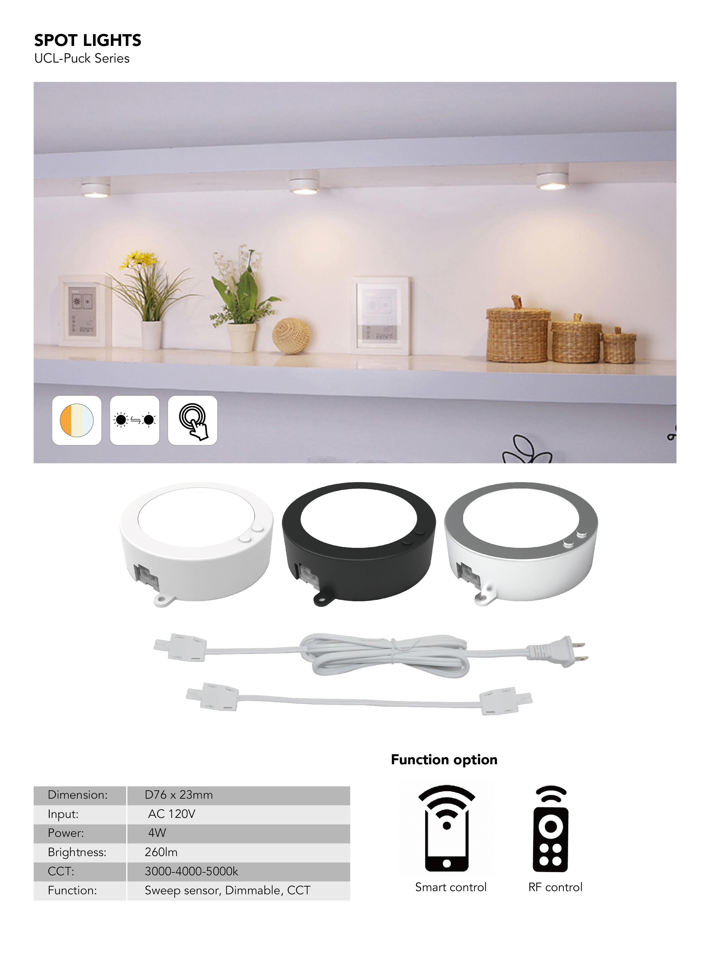 UCL-Puck Series - ECCO LIGHTING - Foshan ECCO Lighting Co., Ltd