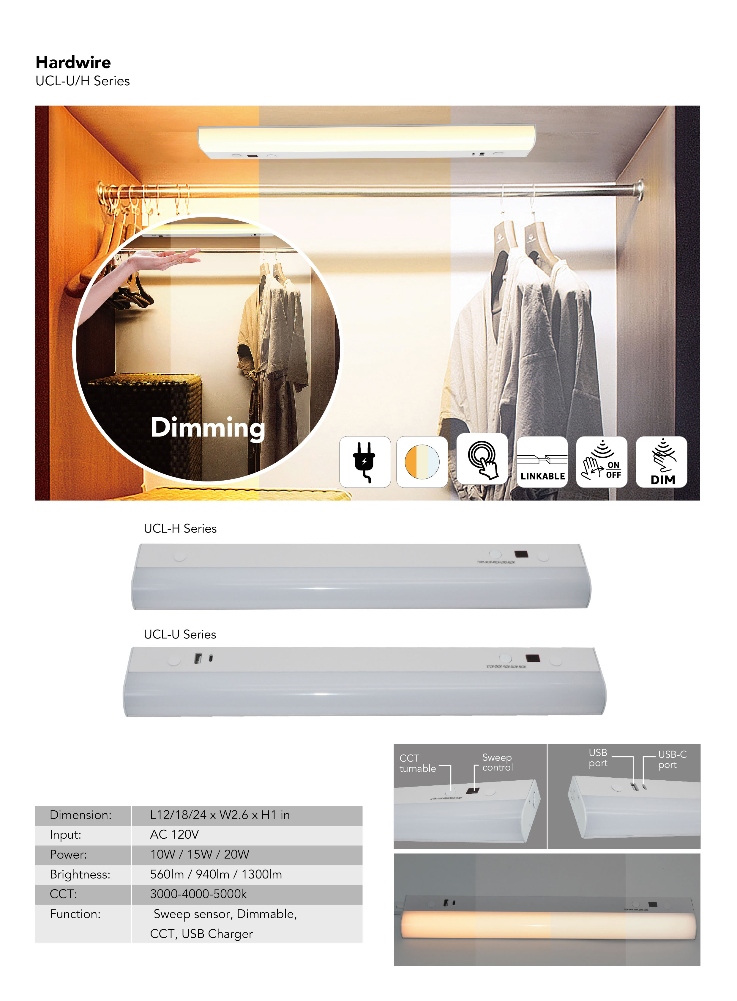 UCL-U/H Series - ECCO LIGHTING - Foshan ECCO Lighting Co., Ltd